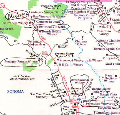 Sonoma and Napa Valleys